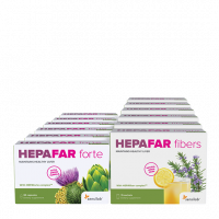 Sensilab | Hepafar Detox Premium | 3-Monatspaket